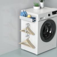 China Iron Magnetic Washing Machine Organizing Rack Wall Mounted Multifunctional for sale