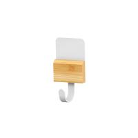 China Wall Mounted Type Household Magnetic Attraction Shower Rack No Drilling Bathroom Hook for sale