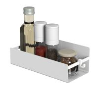 China Stocked Iron Metal Type Wall Mounted Kitchen Rack Household Organizer for sale