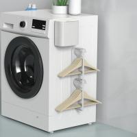 China Double Tier Magnetic Wall Mounted Washing Machine Rack for Storage Holders Racks for sale