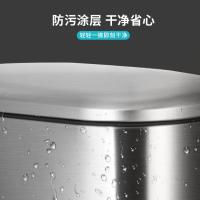 China Home 6L Bamboo Lid Foot Pedal Trash Can Oval Shape Rolling Cover Type for sale
