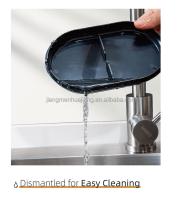 China Modern Stainless Steel Knife Block Holder 18x11.5x19.4mm for Sustainable Kitchen for sale
