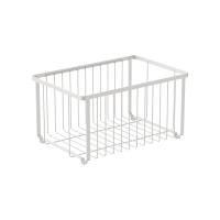 China Metal Bathroom Inside Cabinet Shelf Basket Rack For Modern Household Organization for sale