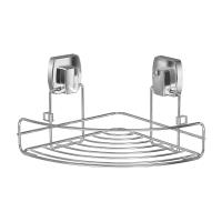 China Wall Mounted Bathroom Organizer No Drilling Iron Wire Rack for Storage Holders Racks for sale