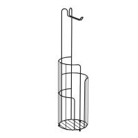 China OEM ODM Acceptable Free Standing Paper Dispenser with Toilet Tissue Roll Storage Shelf for sale