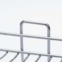 China Stainless Steel Bathroom Shower Caddy 2 Tiers Wall Mounted No Drilling Customizable for sale