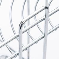 China Stainless Steel Bathroom Shower Caddy 2 Tiers Wall Mounted No Drilling Customizable for sale