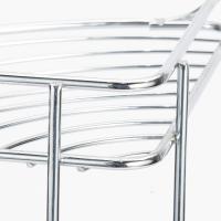 China 3 Tiers Stainless Steel Bathroom Rack Shower Caddy Organizer with Modern Design Style for sale