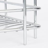 China 3 Tiers Stainless Steel Bathroom Rack Shower Caddy Organizer with Modern Design Style for sale