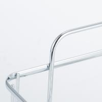 China Stainless Steel Wall Mounted Bathroom Wall Shelf No Drilling 28.2*11.5*10.6cm for sale