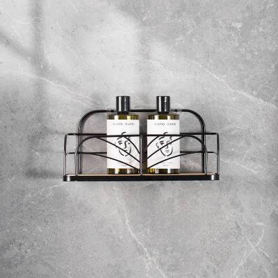 China Hanging Wall Mounted Bathroom Shower Caddy Organizer Single Tier Modern Style for sale