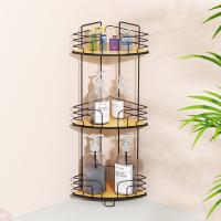 China Wall Mounted 3 Tier Shower Corner Shelf For Bathroom Storage And Organization for sale