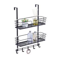 China Metal Bathroom Small Hanging Shower Caddy , Shower Corner Rack Hooks for sale