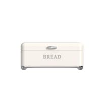 China Party Occasion Square Metal Bread Bin Set , Stainless Steel Kitchen Bread Box for sale