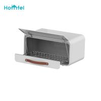China Household Bread Storage Container With Drawer , Stainless Steel Bread Box for sale