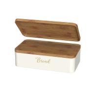 China Metal Bread Bin Set Crown Series Kitchen Storage Containers for Bread Tea and Coffee for sale