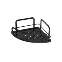 China Stainless Steel Wall Mounted Shower Caddy Non-Folding Iron Wire Rack with Suction Cup for sale