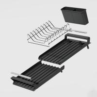 China Upgrade Your RV Kitchen With Adjustable Over Sink Dish Rack Holds Up To 20 Dishes Durable And Long-Lasting for sale
