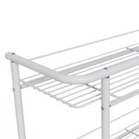 China 3-Layer Over The Toilet Shelves Multifunction Bathroom Storage Rack Bathroom Organizer Space Saver Shelving Units With Rod for sale