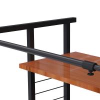 China Pull Out Expandable Laundry Room Shelf Over Washing Machine Storage Rack 3-Tier Shelving Units With Rod for sale