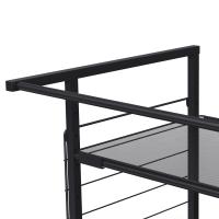 China Pull Out Expandable 3-Tier Laundry Room Shelf Over The Washing Machine Storage Rack Space Saver Shelving Units With Rod for sale