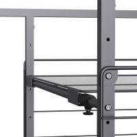 China Pull Out Expandable 3-Tier Laundry Room Shelf Over The Washing Machine Storage Rack Space Saver Shelving Units With Rod for sale