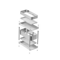China Efficiently Organize With Under Sink Organizer Standing Storage Rack for sale