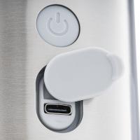 China Touch-Free Rechargeable Sensor Liquid Soap Pump Dispenser , Polished Stainless Steel for sale