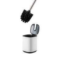 China Fashion Steel Toilet Cleaning Brush And Holder With Contemporary Design for sale