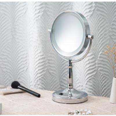 China led light Makeup Mirror With 6mm Thickness And Silver Backing for sale