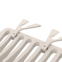 China Household Stainless Steel Dish Rack Dish Drying Rack Foldable Dish Drainer Board for sale