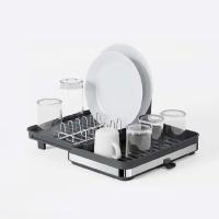 China Stainless Steel Kitchen Dish Drainer With Detachable Design for sale