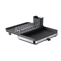 China Stainless Steel Kitchen Dish Drainer With Detachable Design for sale