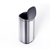 China Touchless Intelligent Smart Sensor Bin Trash Can Stainless Steel Sustainable Household for sale