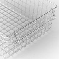 China Multifunctional Household Bathroom Stainless Steel Wire Basket Organizer for sale