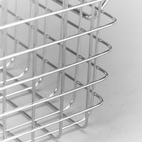 China Multifunctional Household Bathroom Stainless Steel Wire Basket Organizer for sale