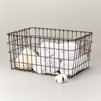 China Multifunctional Household Bathroom Iron Wire Basket Organizer for sale