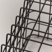 China Multifunctional Household Bathroom Iron Wire Basket Organizer for sale