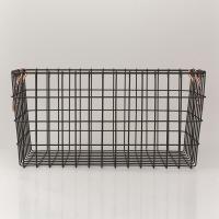China Multifunctional Household Bathroom Iron Wire Basket Organizer for sale