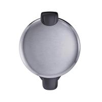 China 30L Stainless Steel Thin Lid Pedal Trash Bin For Household Kitchen Bathroom Soft Close Round Metal Waste Bin Dustbin for sale