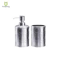 China Holiday Selection Support Stainless Steel Bathroom Waste Bin With Mini Pedal And Toilet Brush Football Series for sale