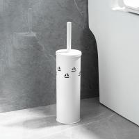 China Toilet Bowl Brush For Bathroom Cleaning Stainless Steel Handle Dia.9.5*38cm Long Handle for sale