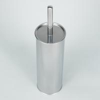 China Toilet Brush And Holder Set Dia.10.3*38.4CM Stainless Steel For Bathroom Maintenance Accessory for sale
