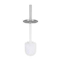 China Toilet Brush And Holder Set Dia.10.3*38.4CM Stainless Steel For Bathroom Maintenance Accessory for sale