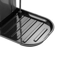 China Stainless Steel Kitchen Utensil Crock Holder Standing Type 201*122*110mm For Countertop Organization for sale