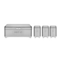 China Keep Your Kitchen Essentials Fresh and Organized with Crown Series Metal Bread Bin Set for sale