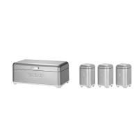 China Keep Your Kitchen Essentials Fresh and Organized with Crown Series Metal Bread Bin Set for sale