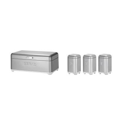 China Keep Your Kitchen Essentials Fresh and Organized with Crown Series Metal Bread Bin Set for sale