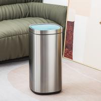 China Household Office Standing Press Top Trash Can with 30L/40L/50L Capacity and Iron Structure for sale