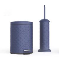 China Convenient Rolling Cover Foot Pedal Bin Stainless Steel Trash Can for Neat and Organized Spaces for sale